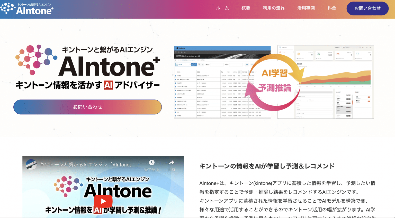 kintoneと連携できるAIサービス10選 | Smart at AI for kintone